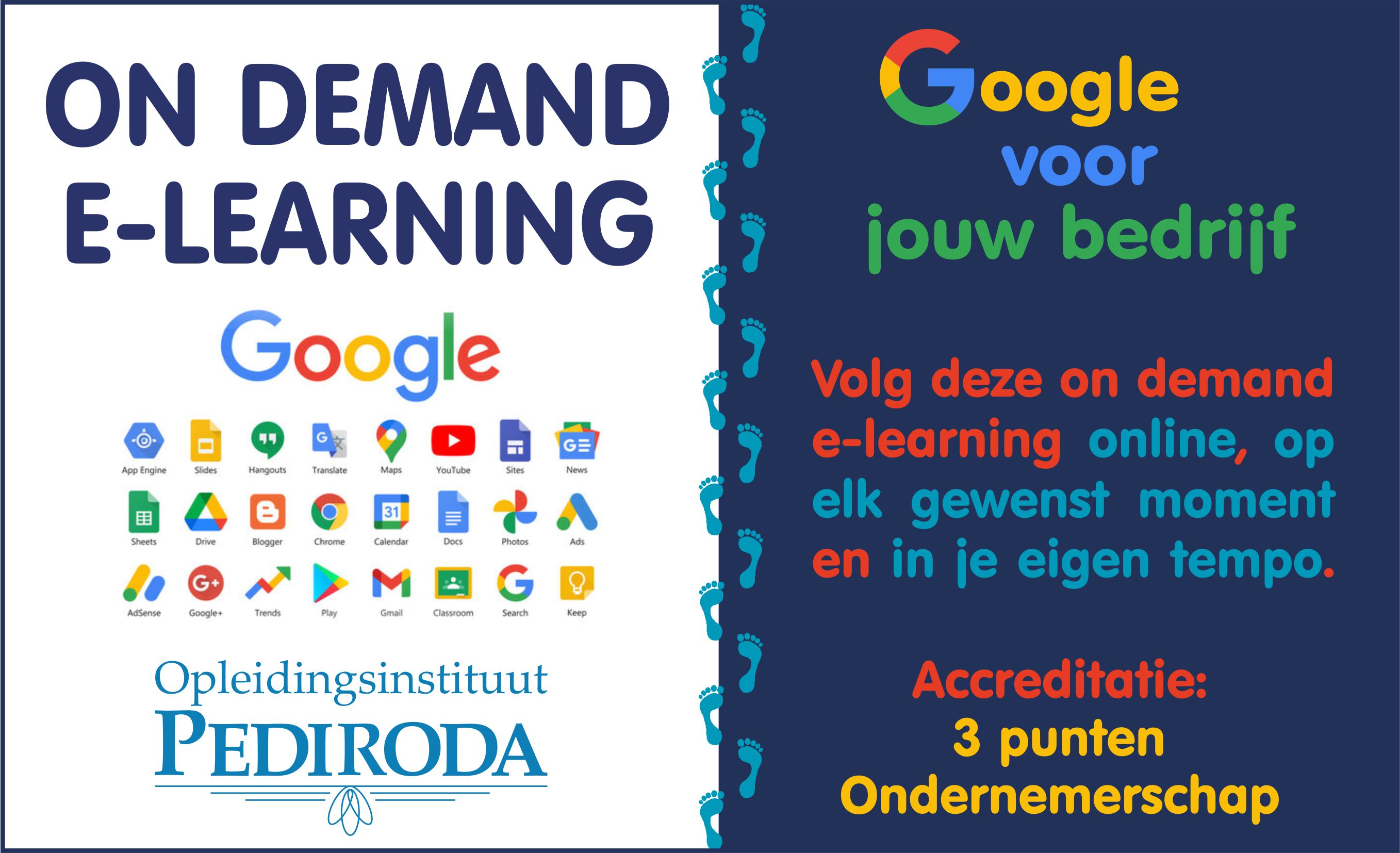 E-learning Google voor jouw bedrijf